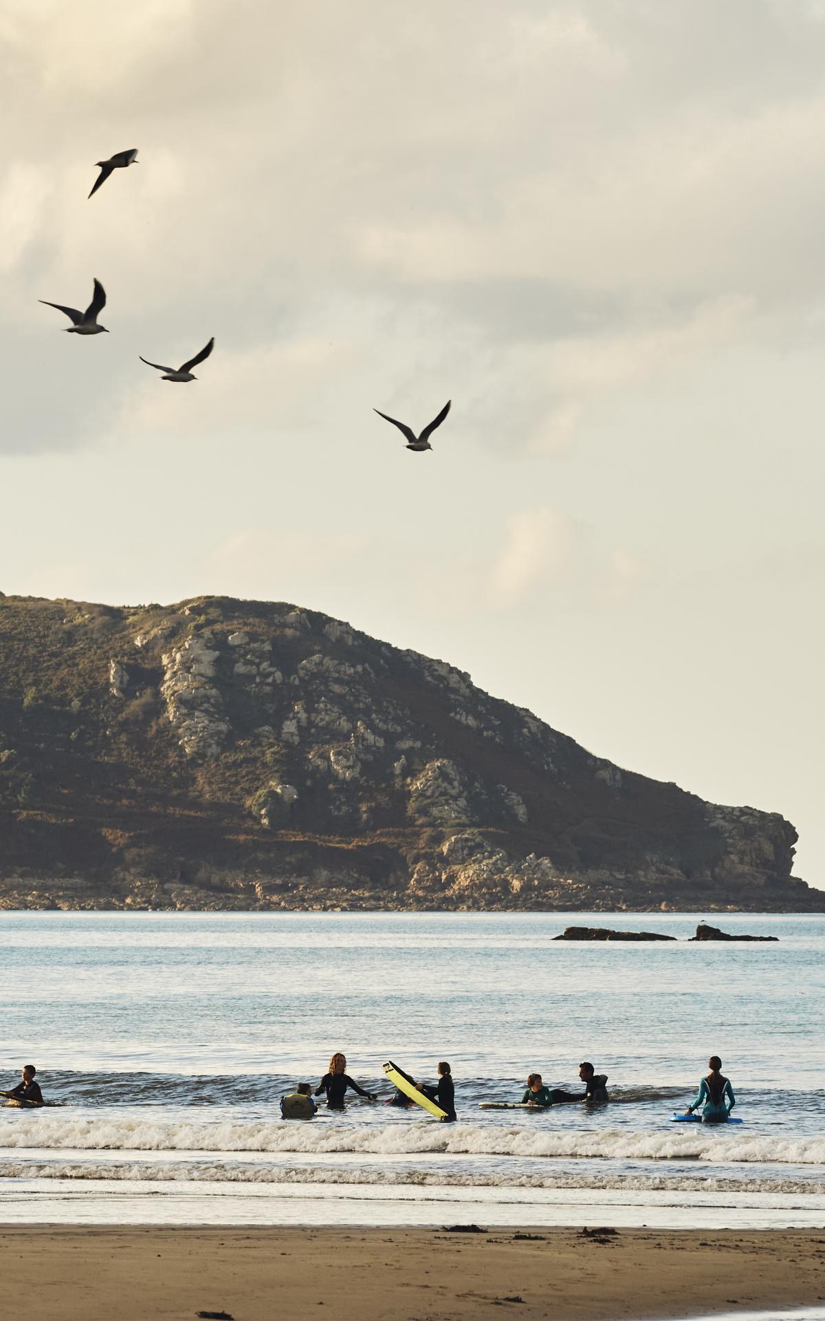 The Breton sea